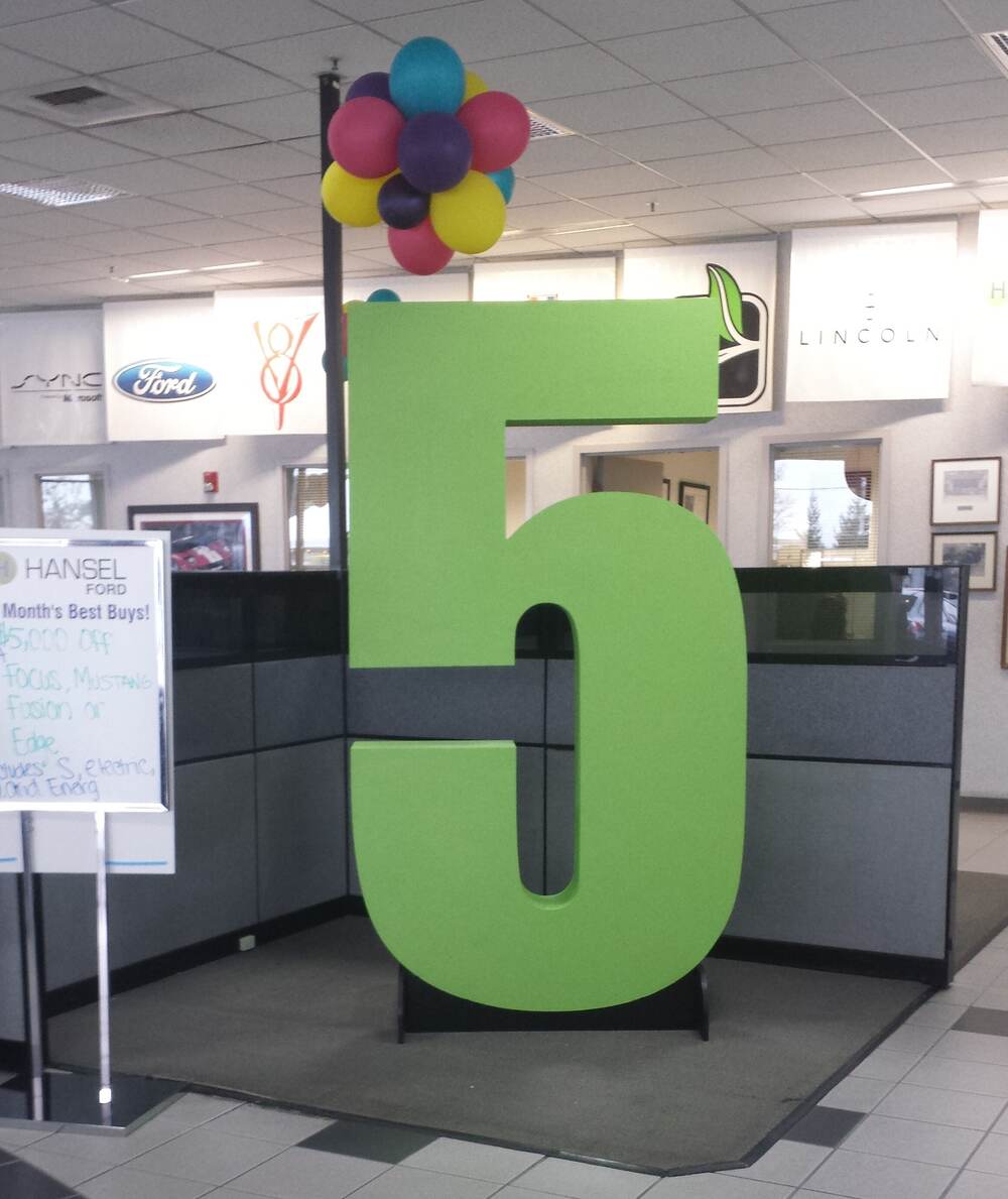 Five Sign for North Bay Auto Dealerships - TNT Signs and Graphics